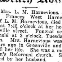 Frances E. “Mary” West (1854–1918) • FamilySearch