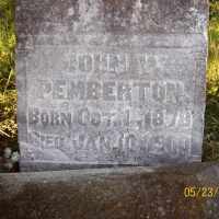 John Pemberton (1878–1900) • FamilySearch