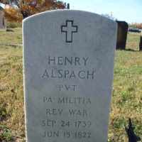 Heinrich Rinehardt Alspach Senior (1739–1822)