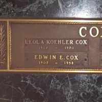 Edwin Elton Cox (1907–1958) • FamilySearch