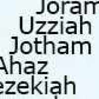 King Jotham ben Azariah Uzziah (0776 BC–0736 BC)