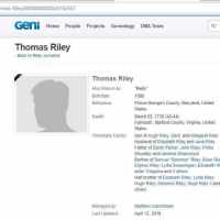 Thomas Jefferson Riley (1686–1730)