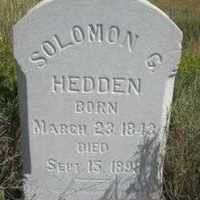 Solomon Griffin Hedden (1842–1898) • FamilySearch