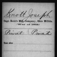 Joseph Knott (1779–1846) • FamilySearch