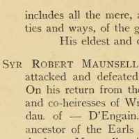 Sir Robert Maunsell (1136–1205)