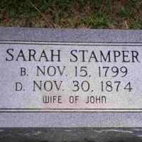 Sarah Stamper (1799–1874) • FamilySearch