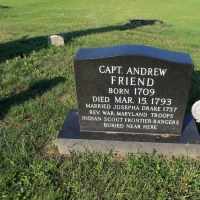 Captain Andrew A. Friend (1709–1793)