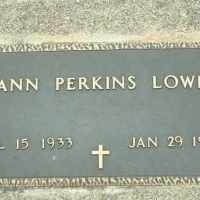 Francis Ann Perkins (1933–1994)