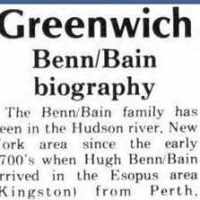 Hugh Benn (–1767)